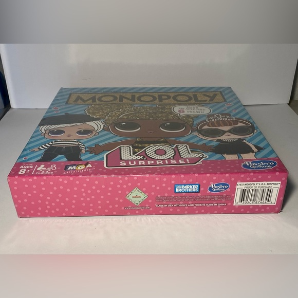 Hasbro | Games | New Monopoly Game Lol Surprise Edition Board Game Ages ...